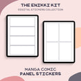 The Enikki Kit - Manga Comic Panel Stickers – Lines and Grace